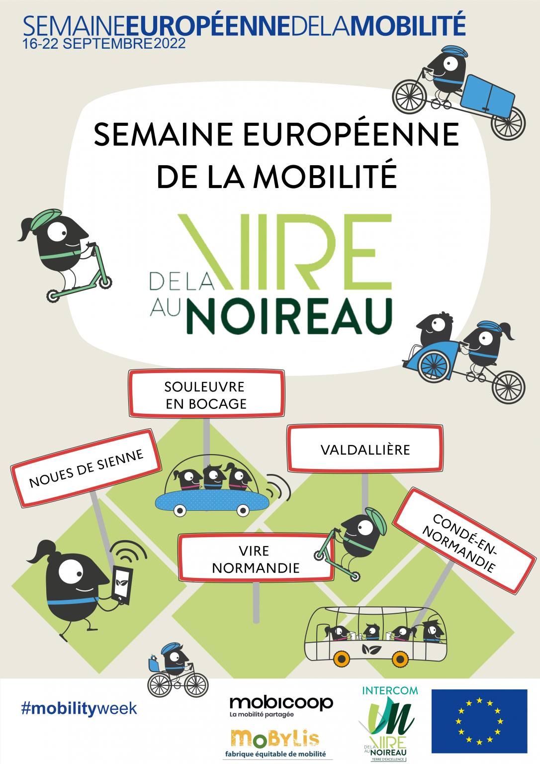 Semaine Européenne de la Mobilité 2022 - L'Intercom de la Vire au Noireau Semaine Européenne de la Mobilité 2022 - L'Intercom de la Vire au Noireau